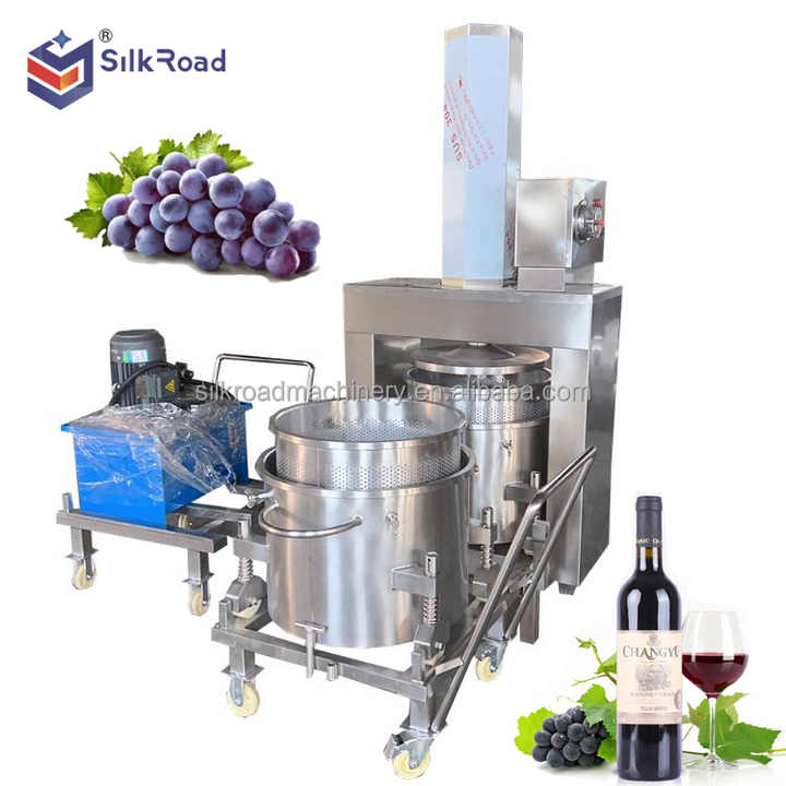 Efficient Grape Pressing Machine - Hydraulic Cold Press Juicer