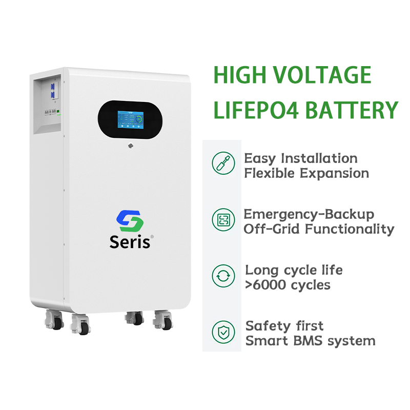 51.2V 300AH-360AH Lifepo4 Lithium Solar Battery Pack System 10-Year ...
