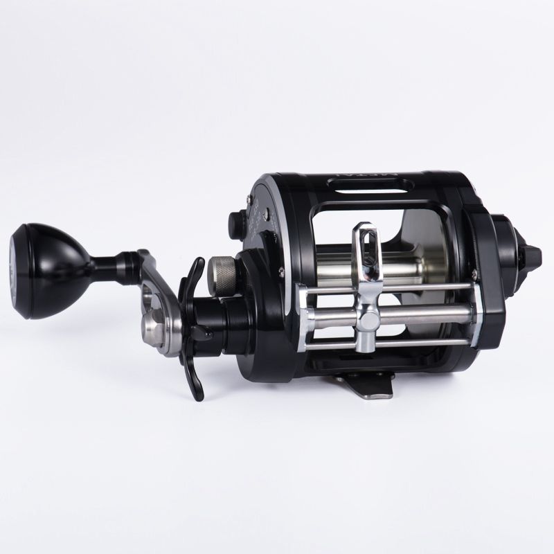 Lurekiller MTC40 Left Hand Metal Fishing Reels High Efficiency Trolling ...