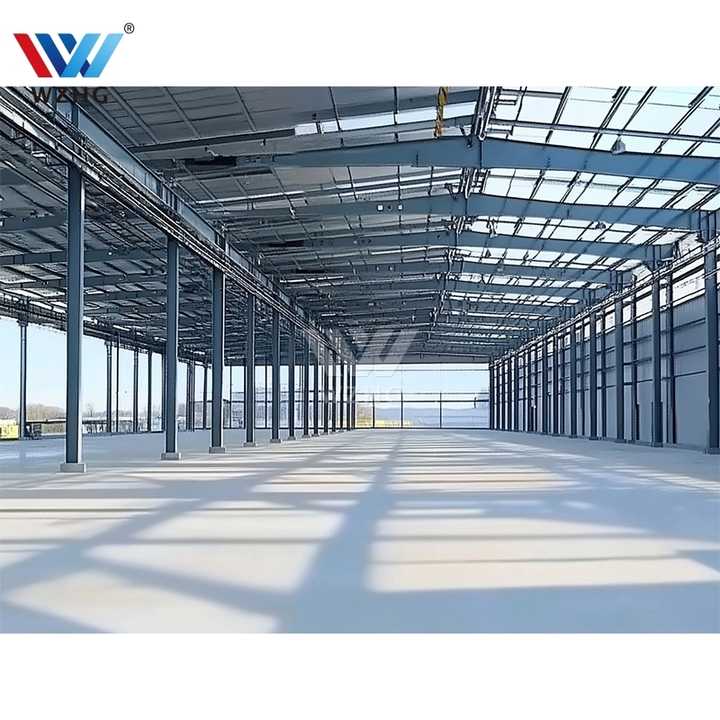 Steel Beam Structure Warehouse Prefabricated Structure Construction ...