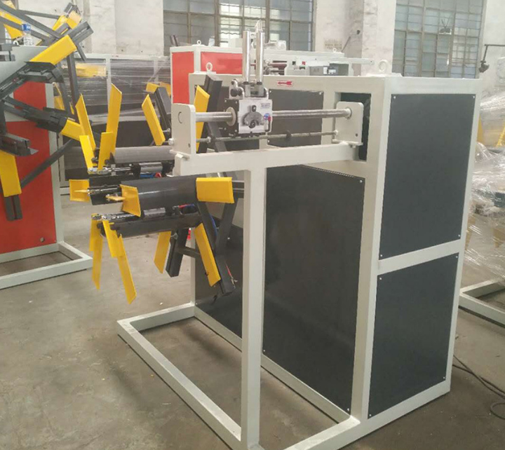 Single Wall Corrugated Tube Pipe rewinding machine Max Moment Steel ...