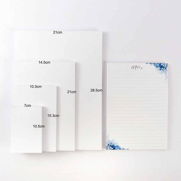 Personalized Customized A5 and A6 Memo Pads With logo Design, Perfectly ...
