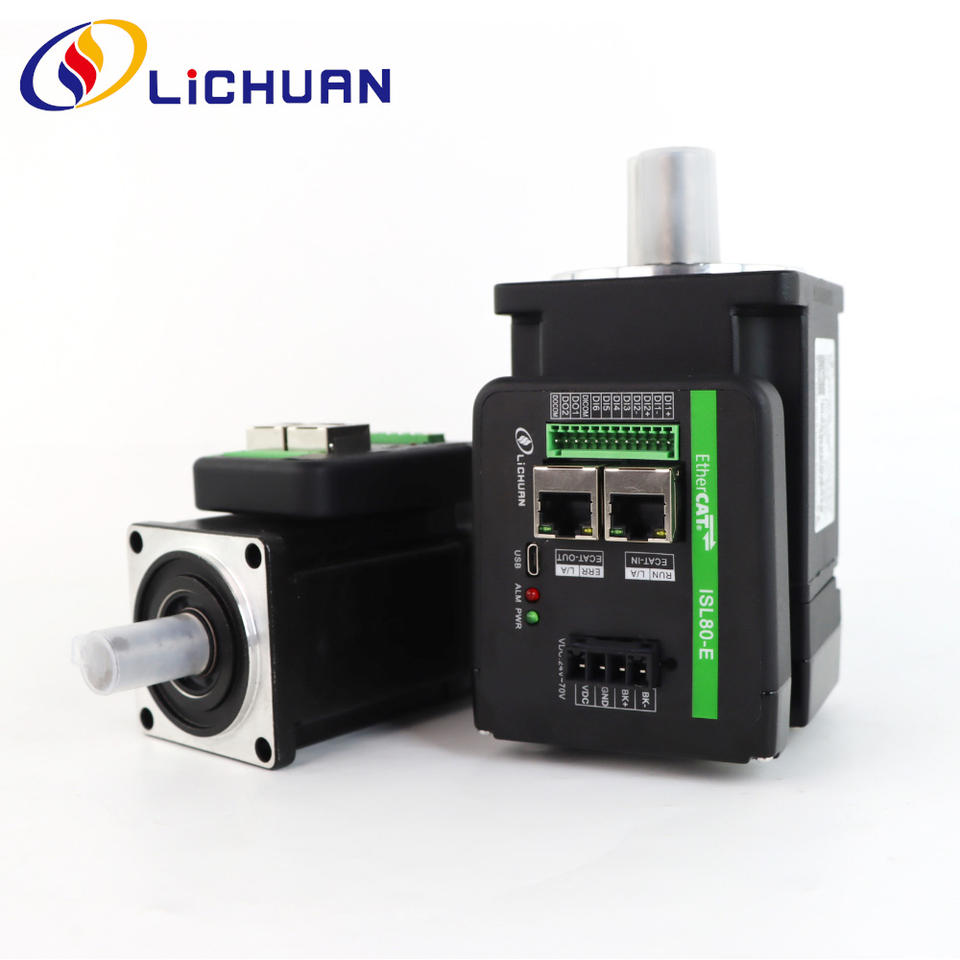 Lichuan 48V 750W Integrated Servo Motor 2.39Nm 3000rpm Integrated Servo ...