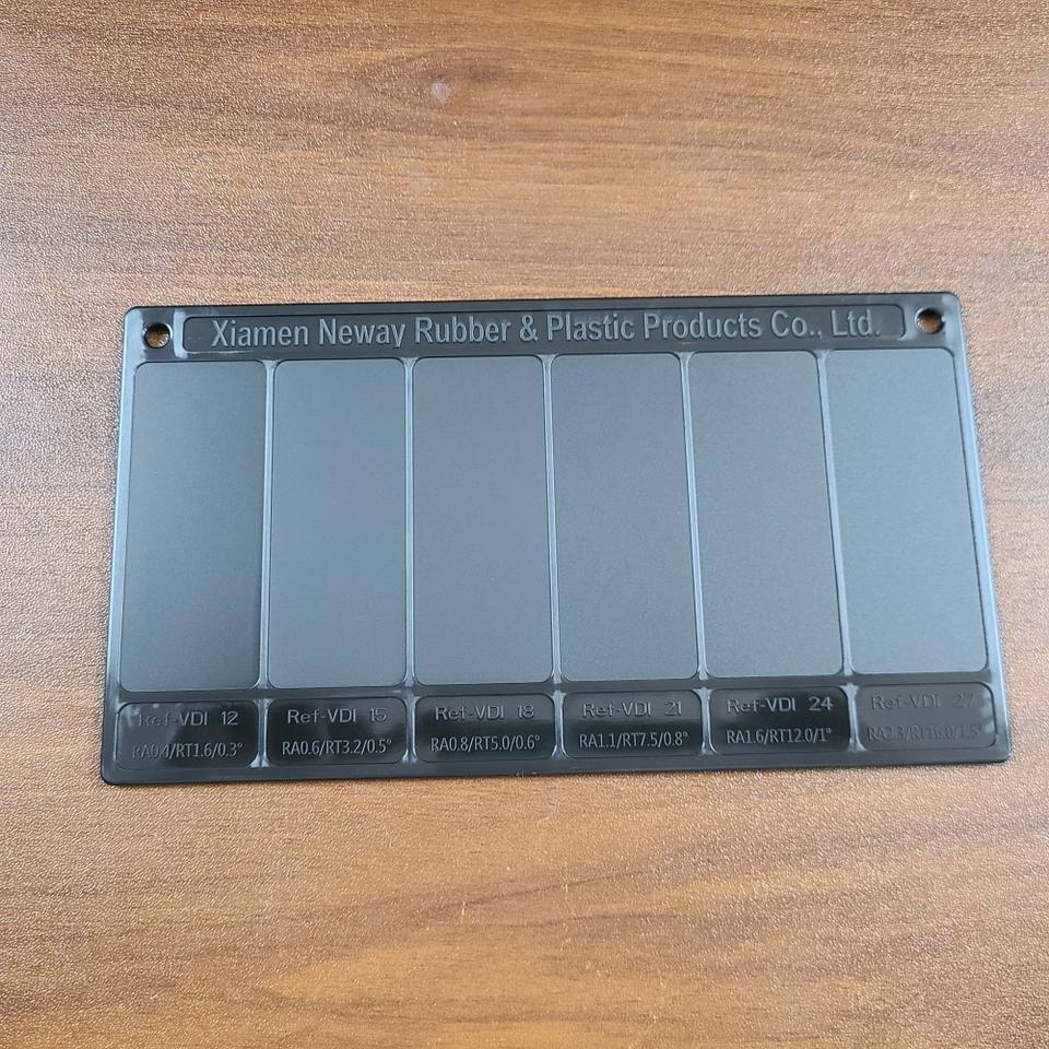 VDI 3400 & SPI-SPE Finish Card - Injection Molded Plastic Surface ...