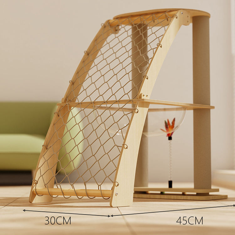 Modern Style Luxury Simulation Bed High Grade Wooden Outdoor Cat ...