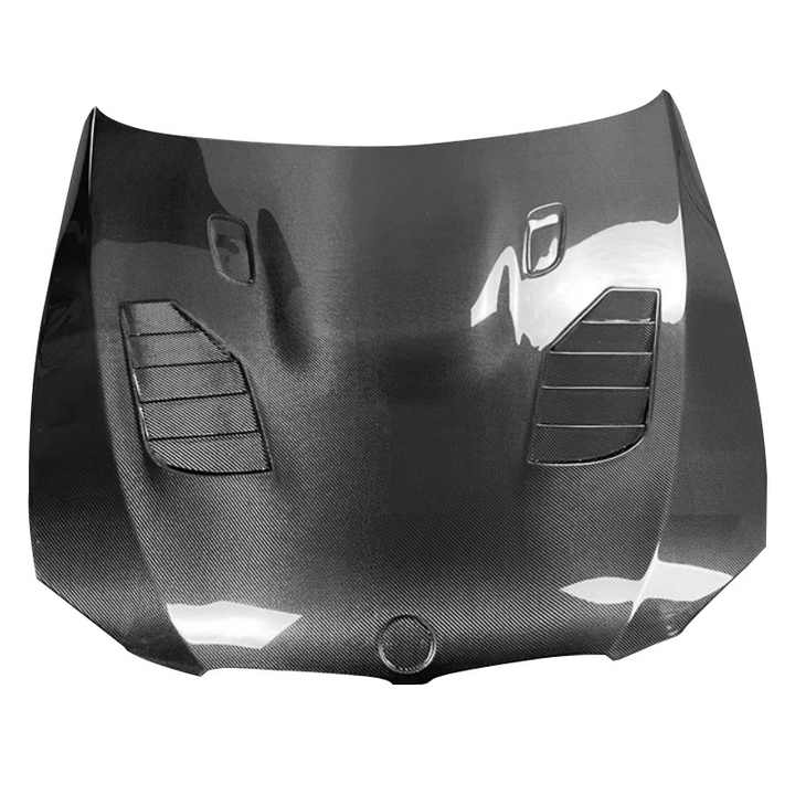 High Quality Dry Carbon Fiber Hood Front bonnet Engine Cover Fits For ...