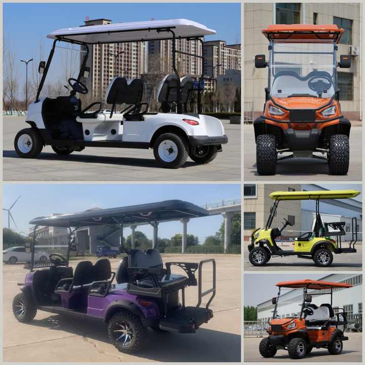 Factory Latest Unique Design Smart Golf Cart 6 Seater Electric Hunting ...