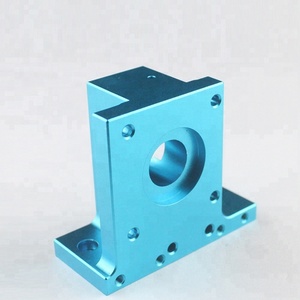 Bule Anodized Aluminum Block 5 Axis Billet Solid Aluminum Blocks CNC ...