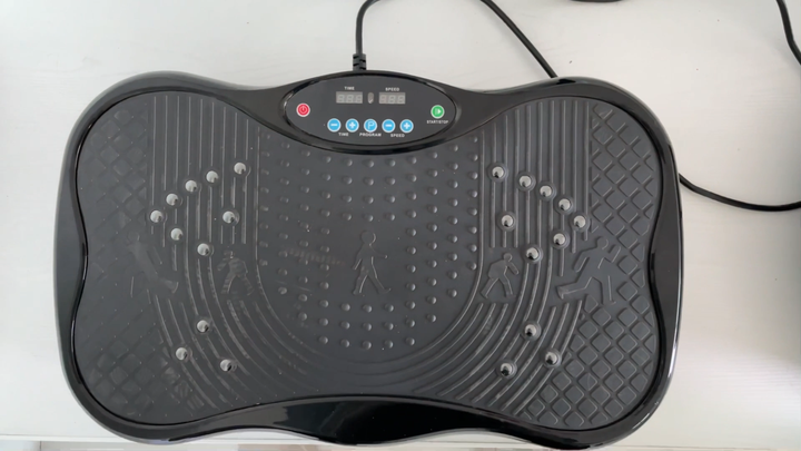 Gym Crazy Fit 4D 3D Fitness Foot Vibrating Ultrathin Body Slimmer ...
