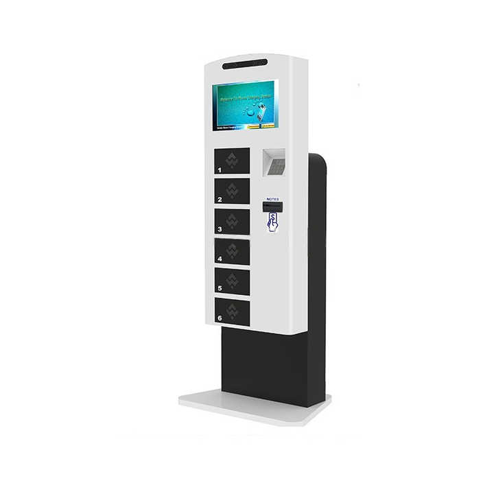 Floor Standing Computer Operated Self Service Credit Card Swiper ...