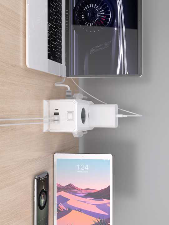 2024 Hot Extension Socket Magic Cube - Universal Multi Plug