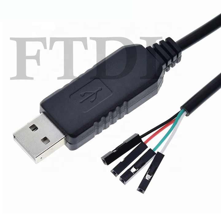 FTDI Chipset FT 232 - USB to 4 PIN Dupont Uart TTL Converter