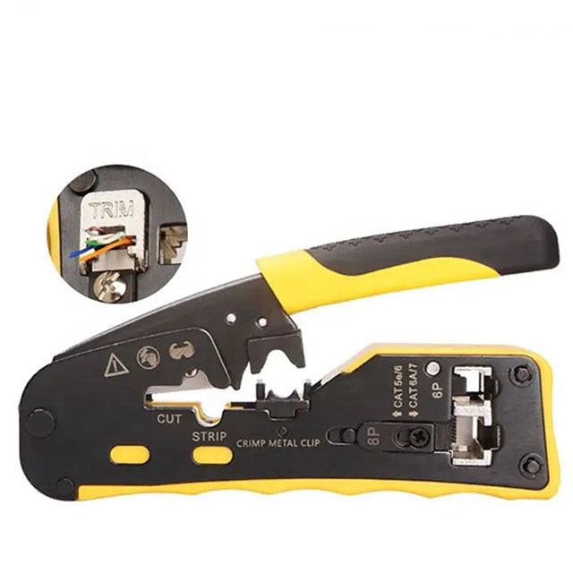 Multi-functional Cat5e/cat6/cat7 Crimping Tool by MICROLINK