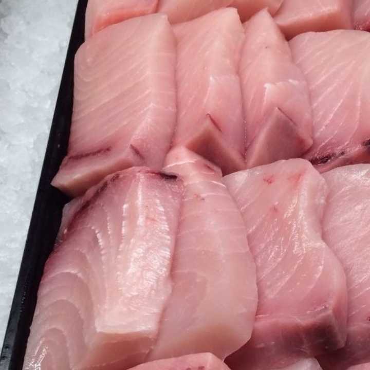 Wild Swordfish Portion Frozen Fillet Boneless Seafood Loin Ocean Catch ...