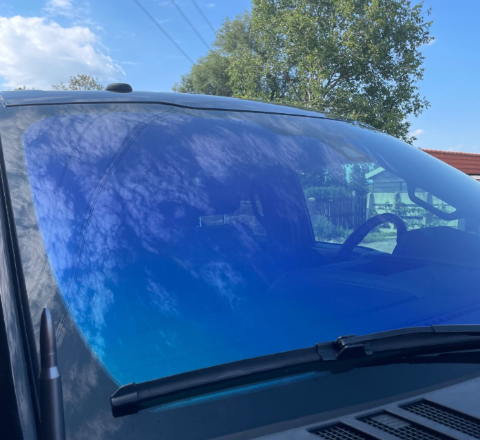 High Quality 6099 Blue Chameleon Tint Window Glass Film Nano Ceramic ...