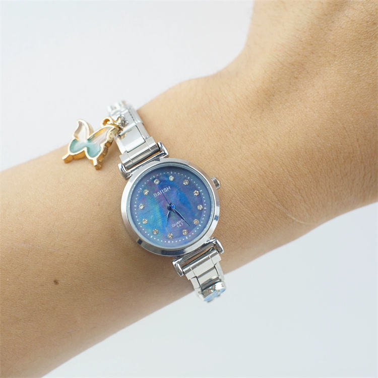 DIY Charms Bracelet Watch Italian Charms Fashion Jewelry Stainless ...