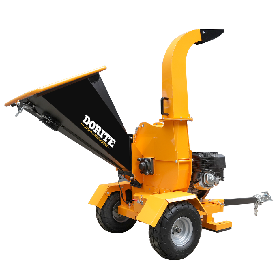 Gasoline 15 hp Engine Wood Shredder Disc Strong Forestry Crusher Wood ...