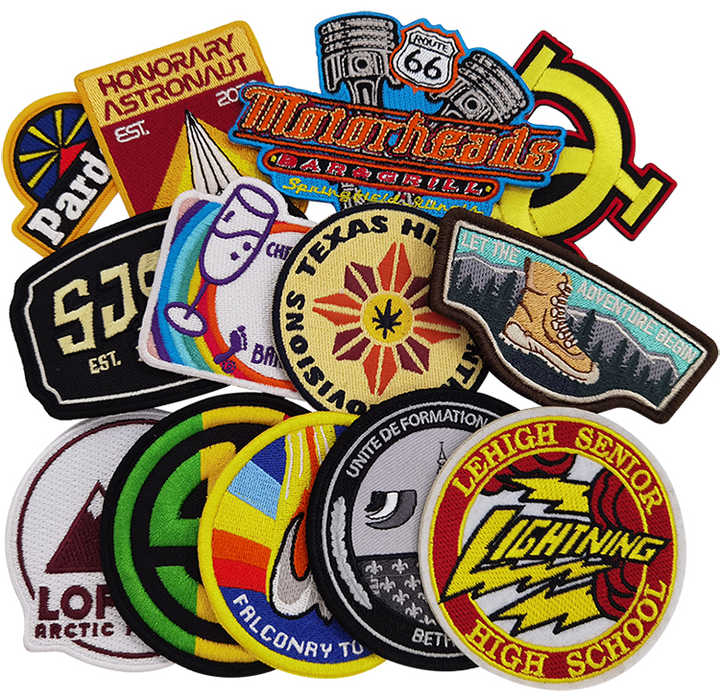 Customized Football Team Embroidered Woven Badges Patches| Alibaba.com