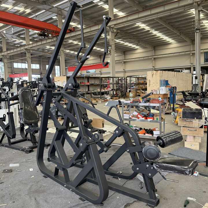 Nautilus Pro Fitness Plate Loaded Machine Extra Moving Arms Lat ...