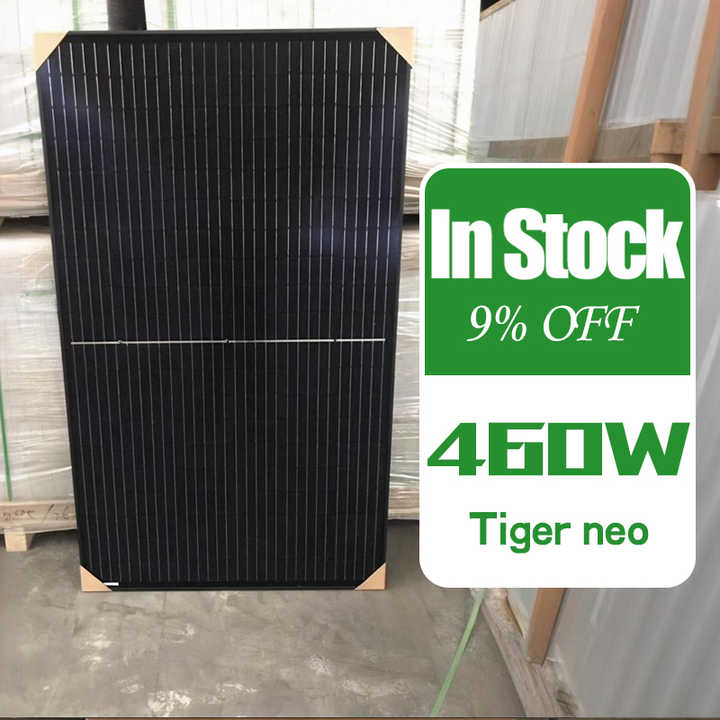 jinko Solar Co Ltd 450/455/460/465/470/475W ALL BLACK n Type Bifacial ...