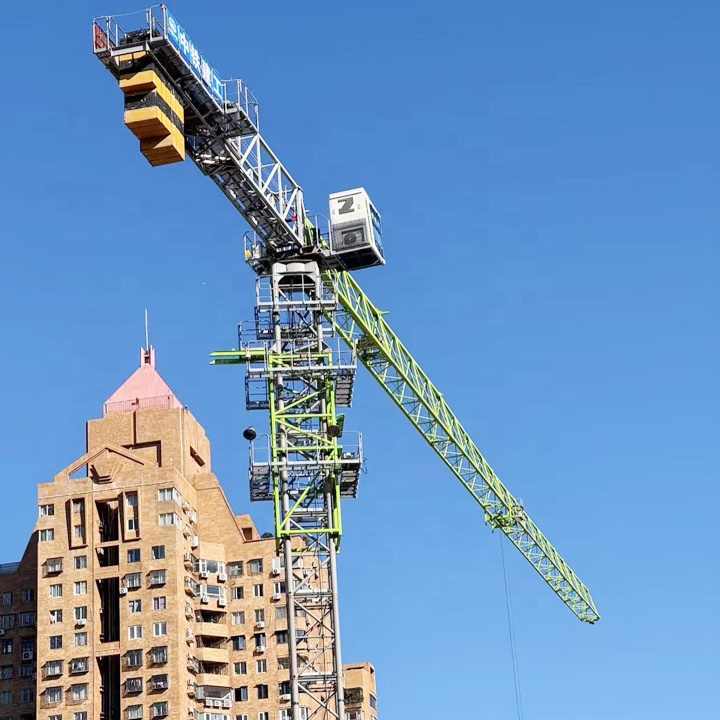 Yongmao Second-Hand Tower Cranes Small Medium Sizes 18 Ton Lifting ...