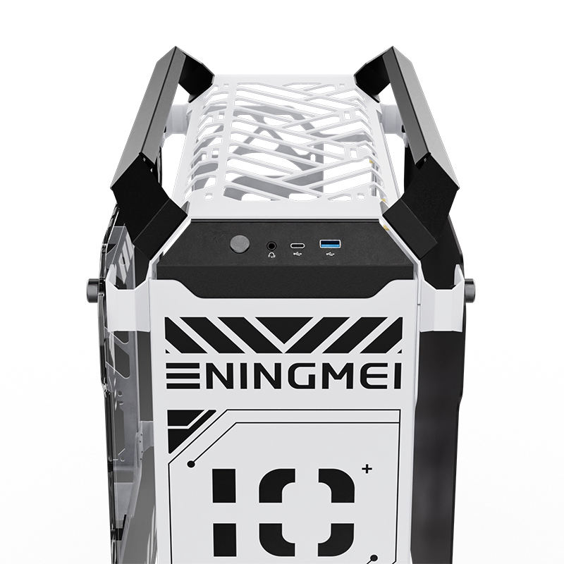 Mid Tower Rgb Gaming Pc Case With 360 Aio Cooling - Oem