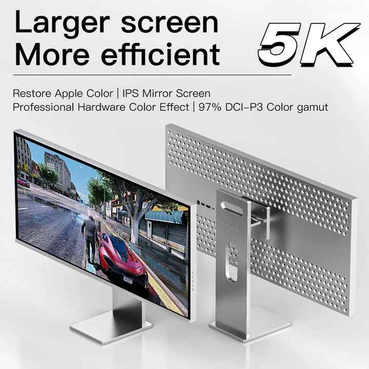 34Inch 5K Pc Display 60Hz AR Glass Mirror Screen Computer Ips Panel ...