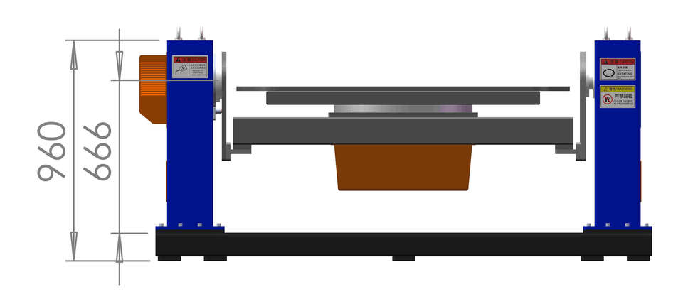 Dual-axis U-Shaped Automatic Welding Positioner with Motor for ...