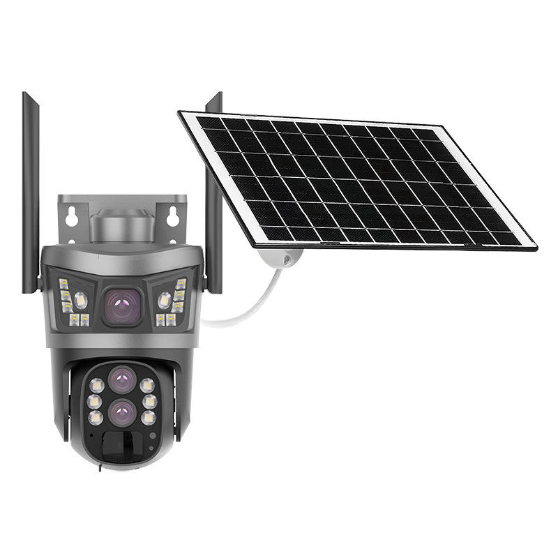 V380pro 4G Dual Lens Network Camera - 4MP Wide Angle CMOS Sensor