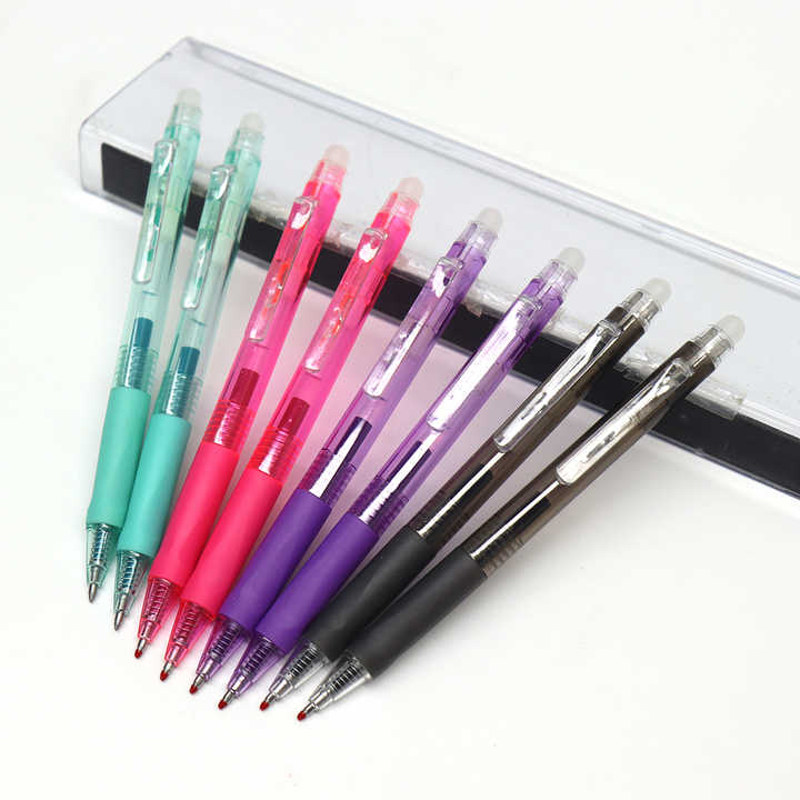 Colorful, Slender Pen Body, Sweet Style, Smooth Writing, Plastic ...