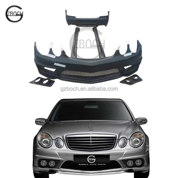 Mercedes-benz W211 E Class Bumper Kit - WALD Body Kit
