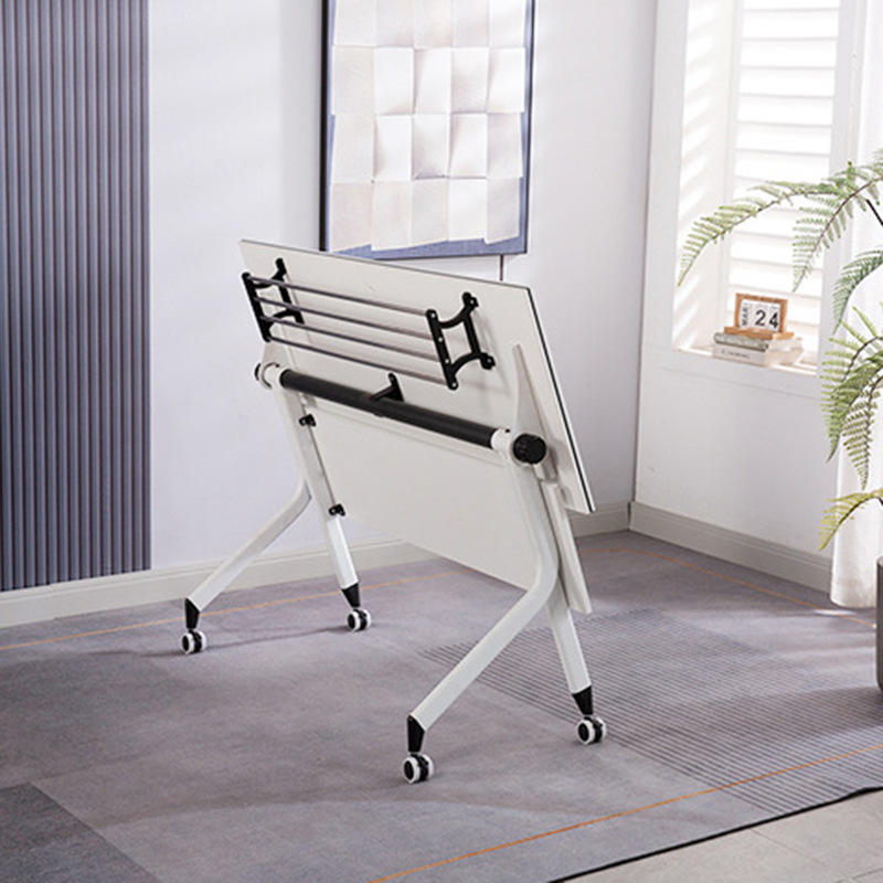 Industrial Heavy Duty Folding Table Locking Casters Mobile Flip Top ...