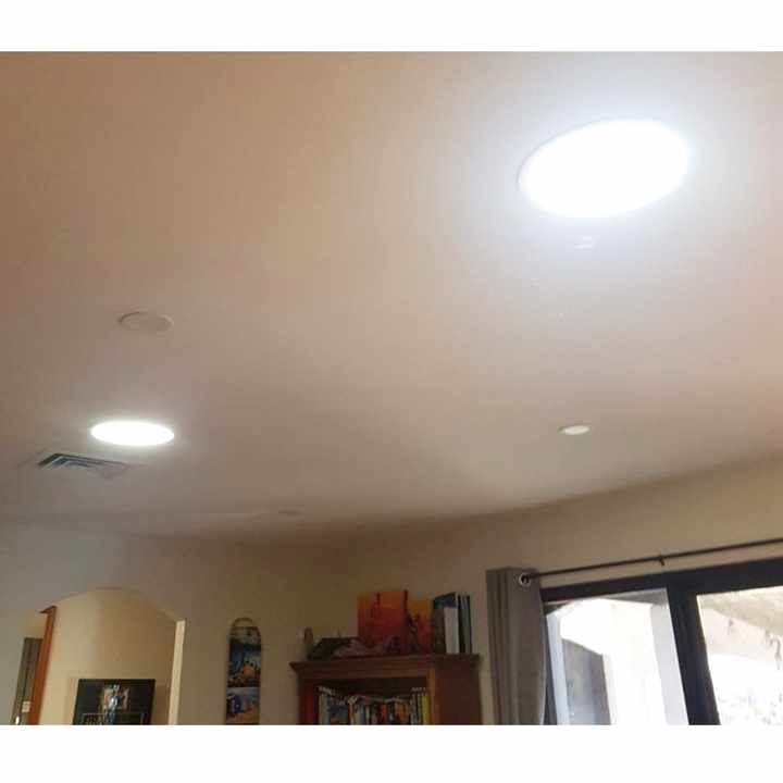 300mm Round LED Panels 2-Into-1 for Home Natural Solar Ceiling Day ...