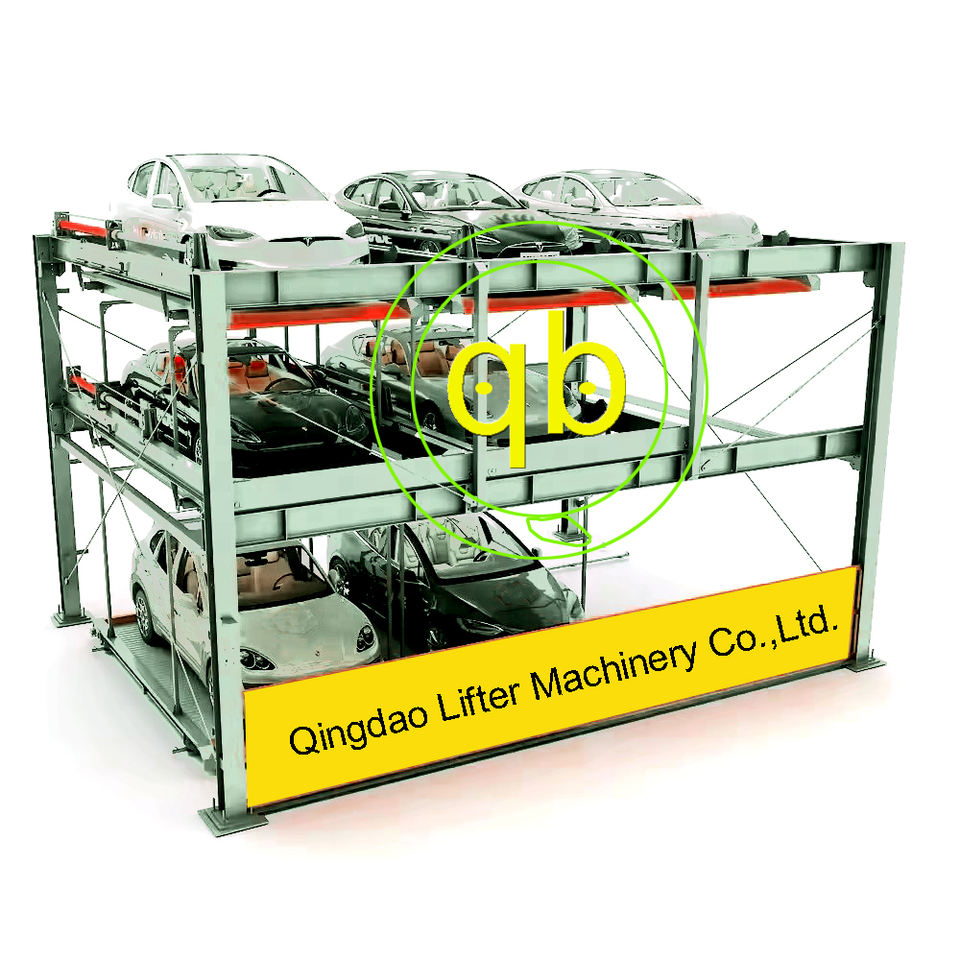 Automated Sliding Multi Level Storey Smart Puzzle Vehicle Parking Lift ...