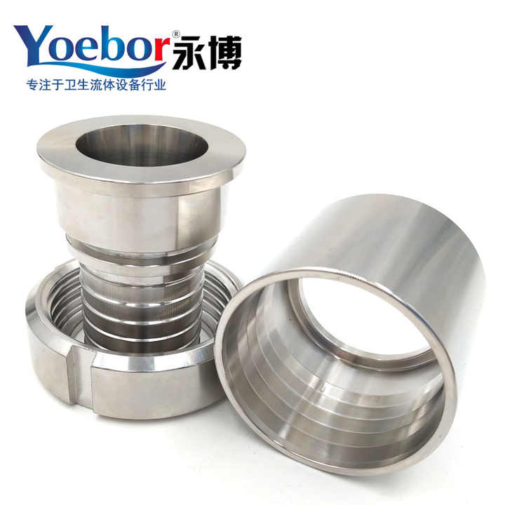 SMS New Style Sanitary Fitting Pipe Stainless Steel Hose Connectors ...