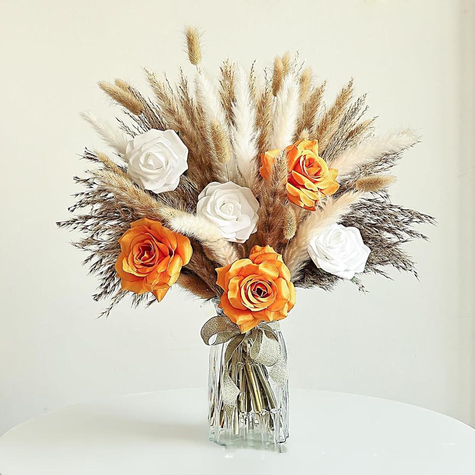 High-quality Fluffy Artificial Flower Bouquets Are Suitable for Wedding ...