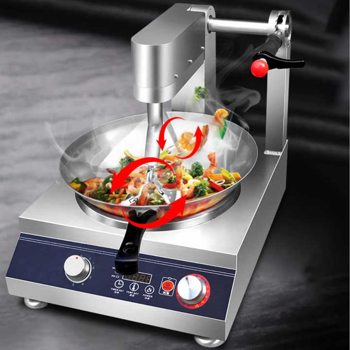 Semikron Intelligent Commercial Kitchen Equipment Automatic Induction ...