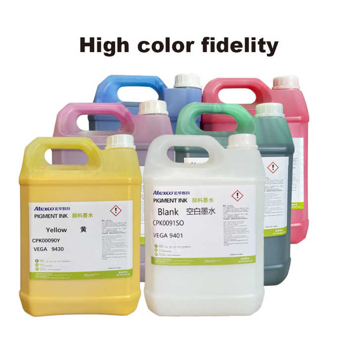 Atexco Professional Pigment Ink for Direct to Fabric Digital Textile ...