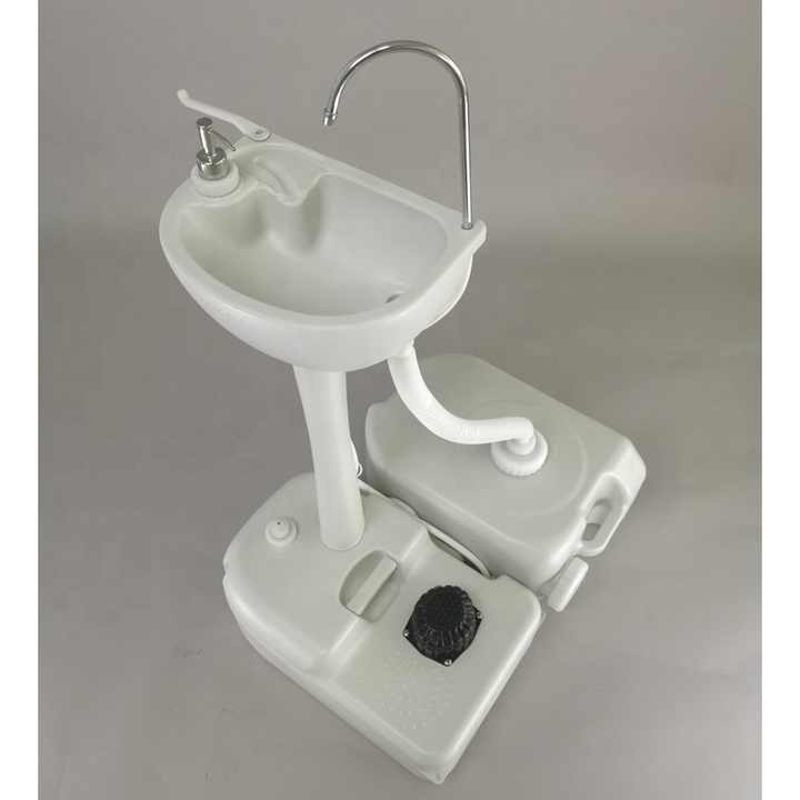Outdoor Hand Wash Basin Portable Hand Wash Station Movable Washbasin ...