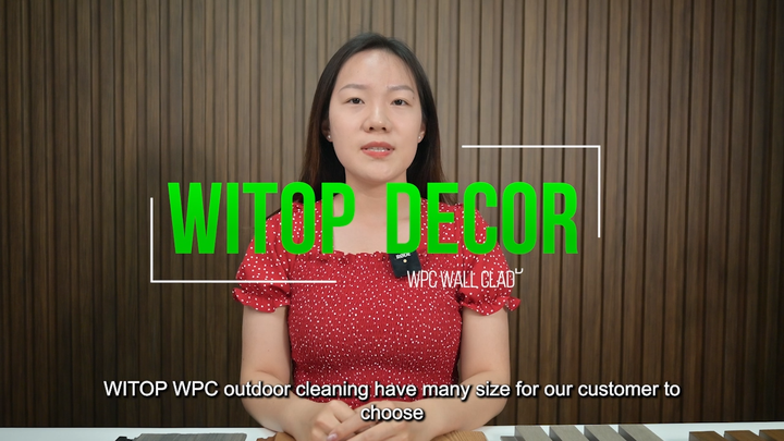 WITOP DECOR Modern WPC Exterior Wall Cladding Panel - Waterproof, Eco ...