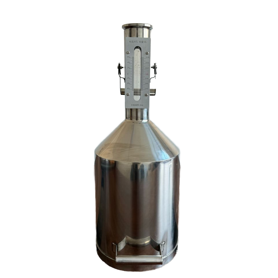 10L 20L Stainless Steel Prover Tank Seraphin Type Measuring Can ...