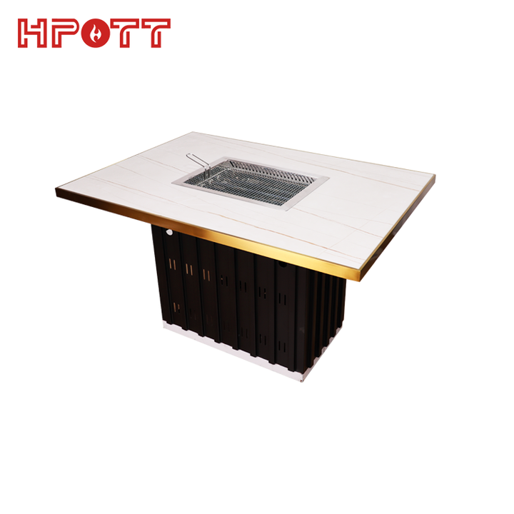 Shop Our Factory Price Integrated Korean BBQ Grill Table