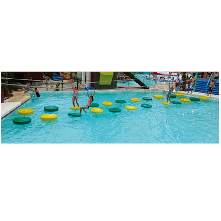 Commercial Aqua Park Interactive Fiberglass Floating Duckweed Pontoon ...