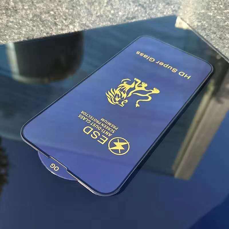 Pelindung Layar Kaca Anti Statis ESD OG Lion Full Glue Tempered Glass ...