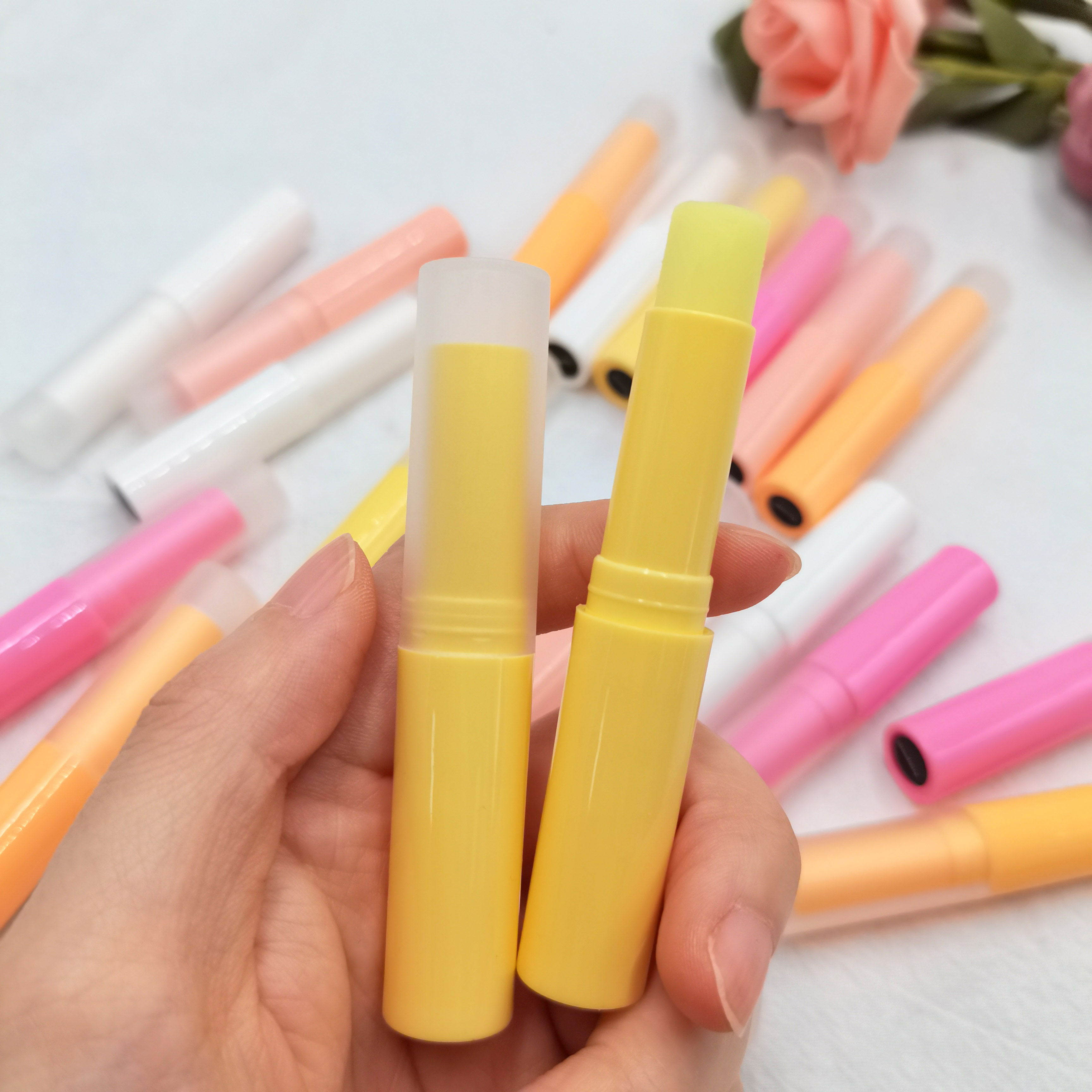 Wholesale Lip Balms Print Your Own logo Private Label Makeup Lipbalm ...