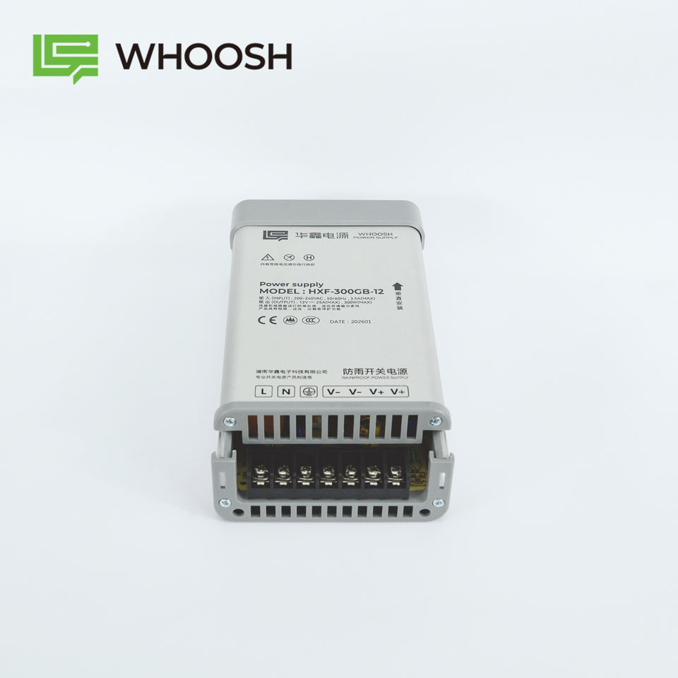 WHOOSH HXF-300GB-12 - Efficient Outdoor Power Supply for LED