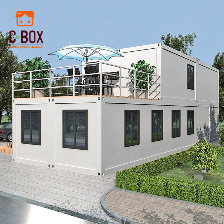 CBOX Luxury Modern Prefabricated Mobile Living Container Homes Office