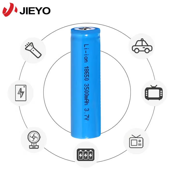 Jieyo 18650 Rechargeable Semi-Solid State LiCoO2 Battery Pack 3.7V ...