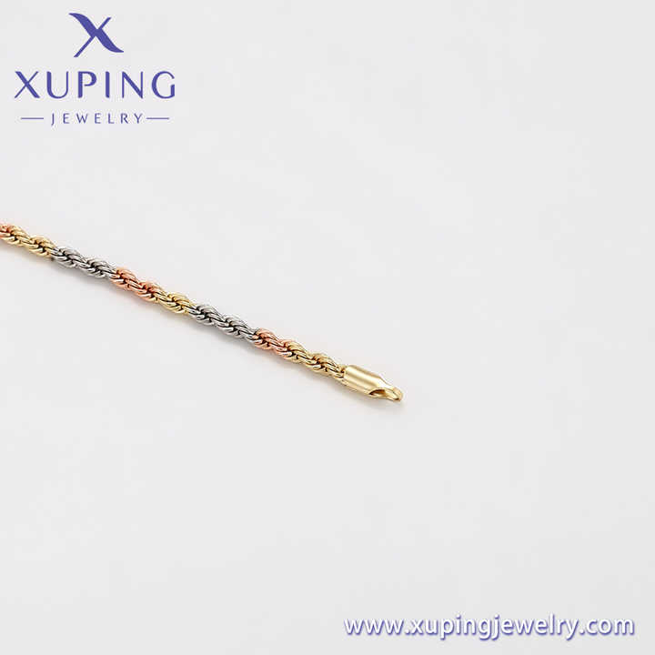 X000730620 XUPING Jewelry Simple Trendy Rope Chain Anklet Multicolor ...