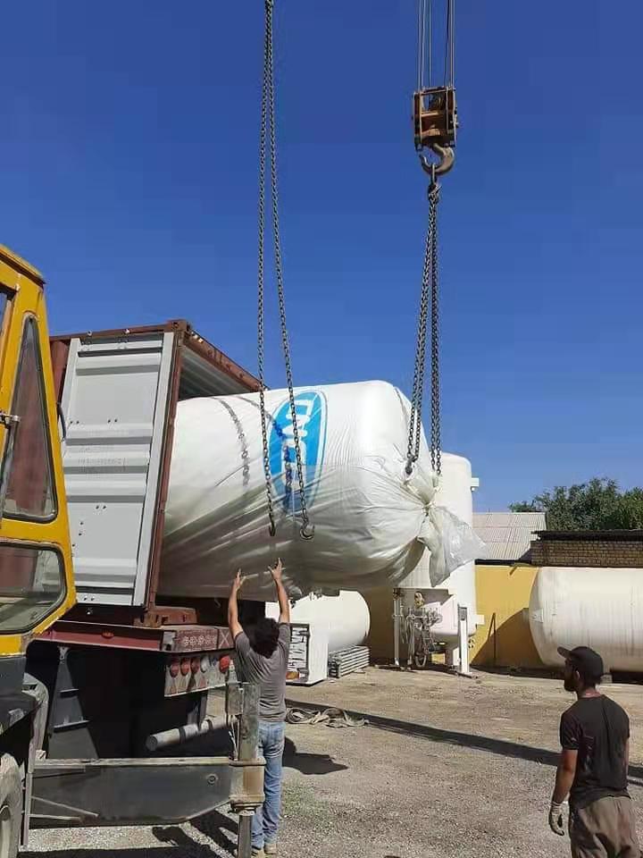 15m3 8bar Low Pressure Cryogenic Storage Tank Liquid Oxygen Storage ...